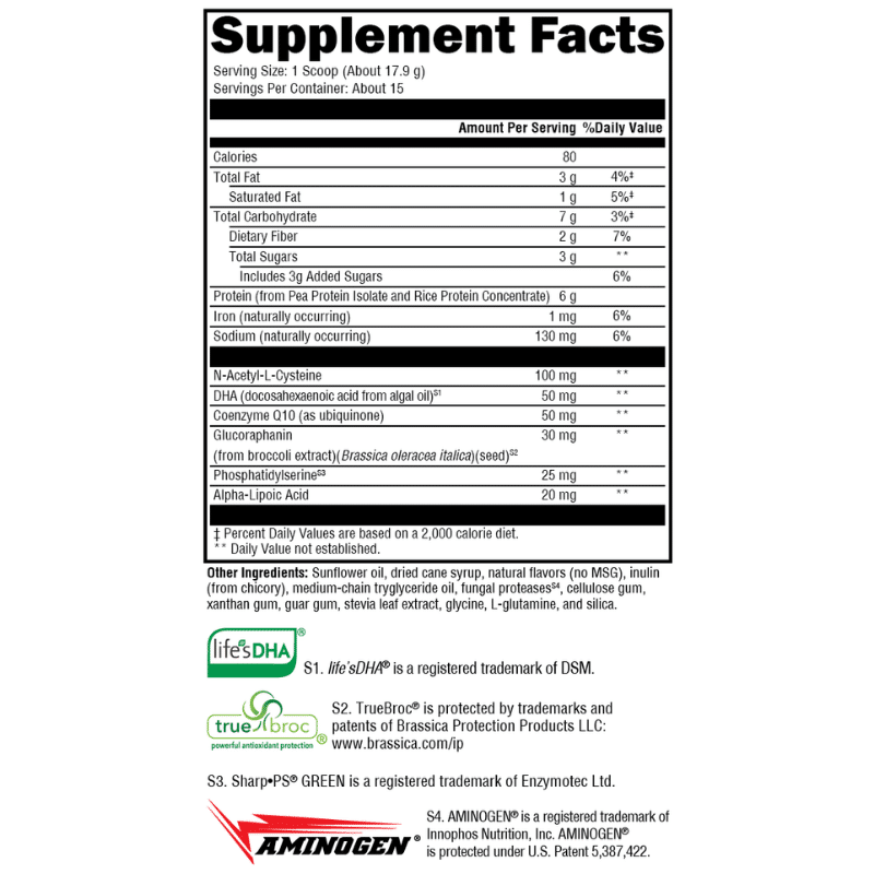 BrainSustain For Kids Vanilla Delight Powder (15 Servings) - Doctors ...