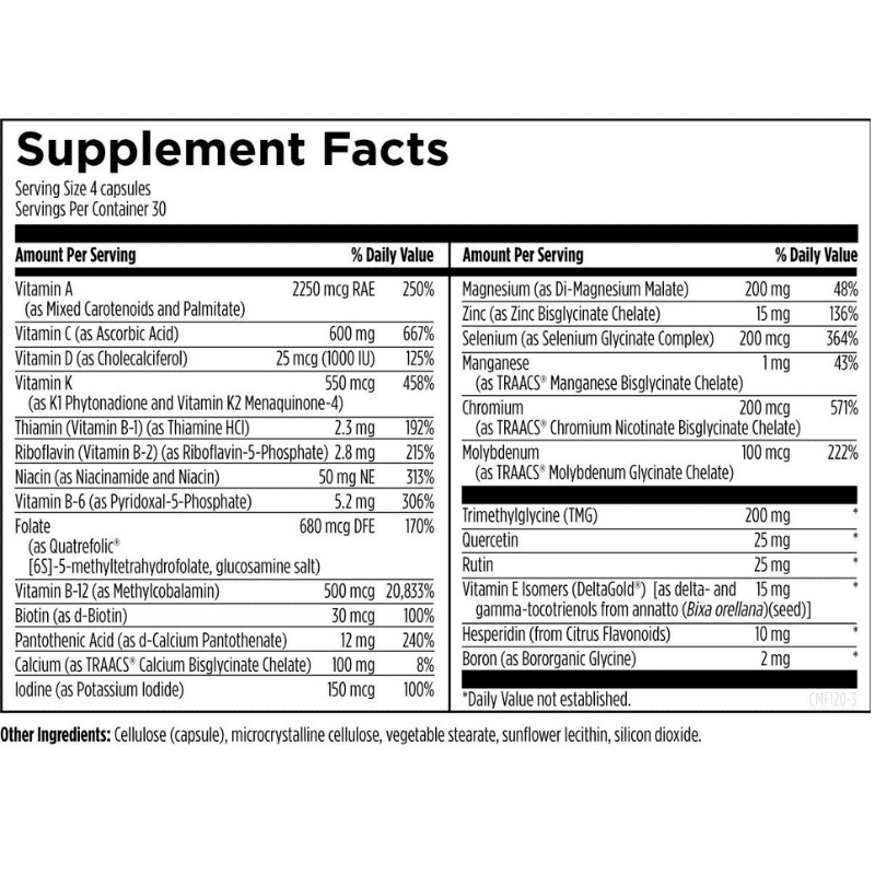 DFH Complete Multi with Copper + Iron Capsules (120 ct) - Doctors ...