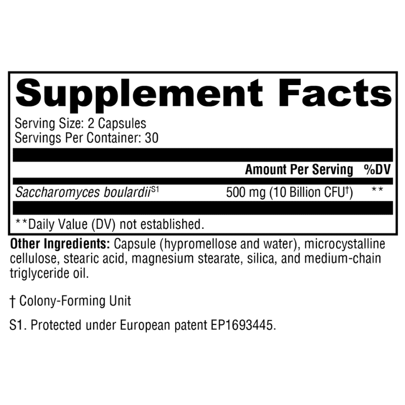 Saccharomycin DF Capsules - Doctors Studio Store